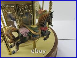 1991 Waco Melody In Motion Victoria Park Carousel Hand Painted Bisque ...
