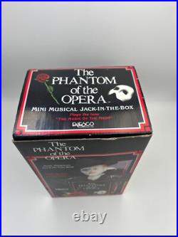 Enesco Phantom of Opera Music Box Open Fixed Jack-in-the-Box Music of ...